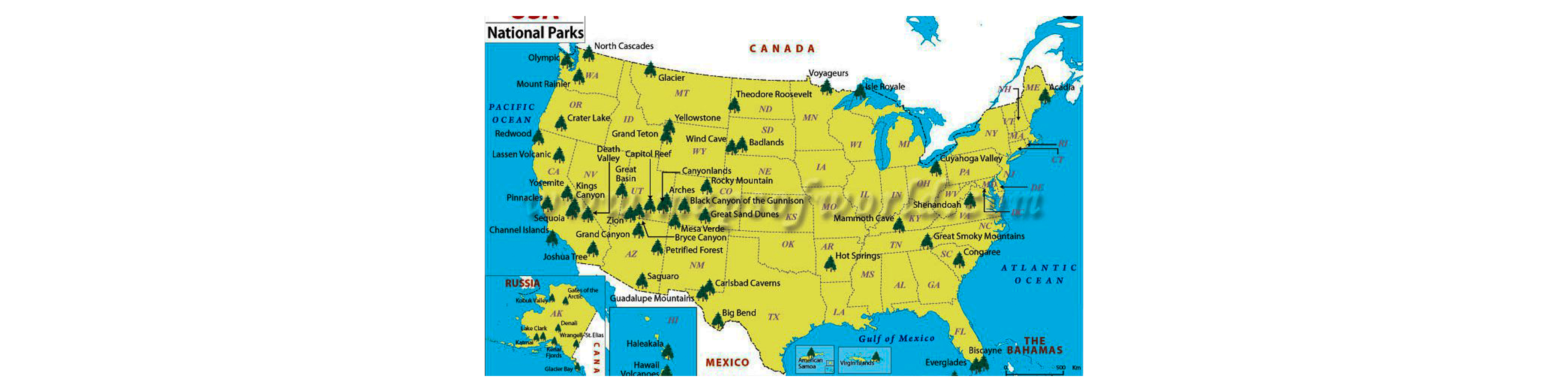 Guide to National Parks: A Complete List with links to Blog Entries and ...